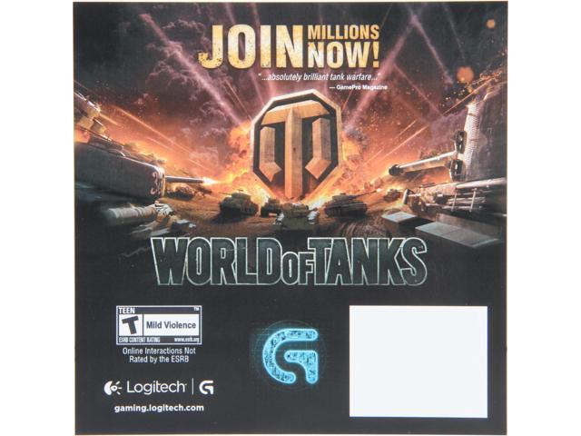 Logitech Gift - World of Tanks Promotion Flyer - Newegg.com