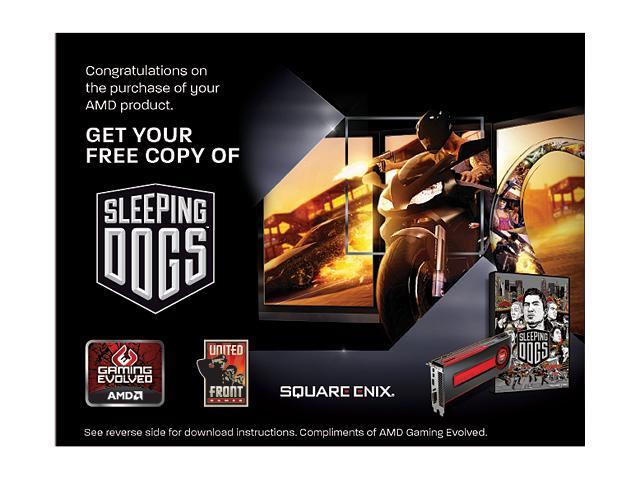 AMD Gift - Free Sleeping Dogs Coupon - Newegg.com