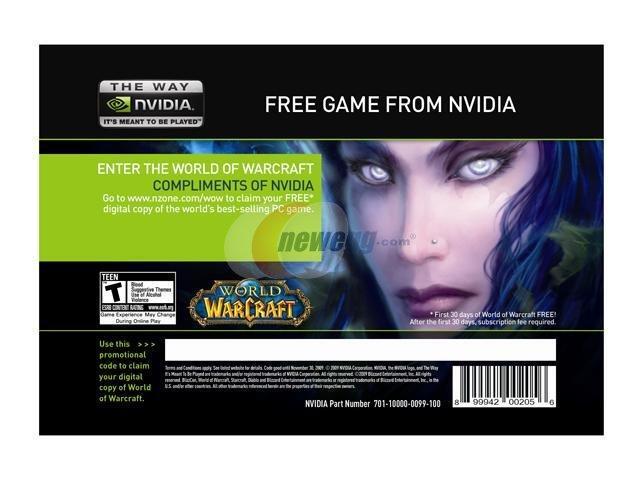 NVIDIA Gift - World of Warcraft - Newegg.com