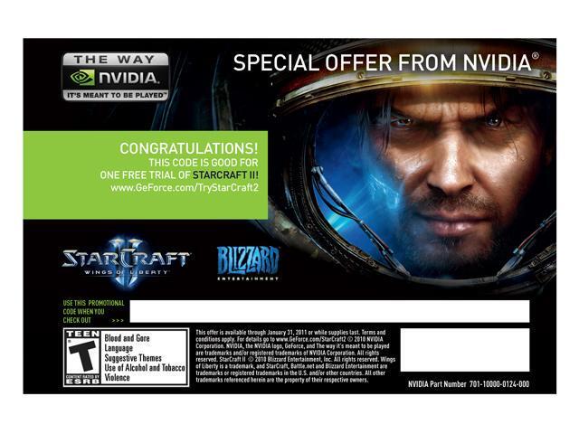 NVIDIA StarCraft2 - FREE Trial Version Game coupon - Newegg.ca