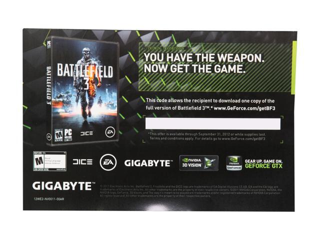 GIGABYTE Gift - Game Coupon - Newegg.com