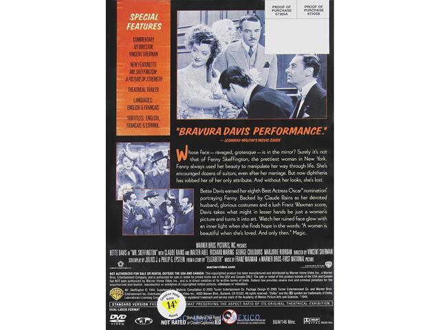 STUDIO DISTRIBUTION SERVI MR SKEFFINGTON (DVD/STANDARD-1.37/ENG-FR-SP ...