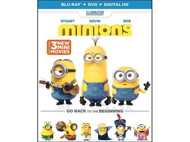 Minions (Blu-ray + DVD + DIGITAL HD) - Newegg.com