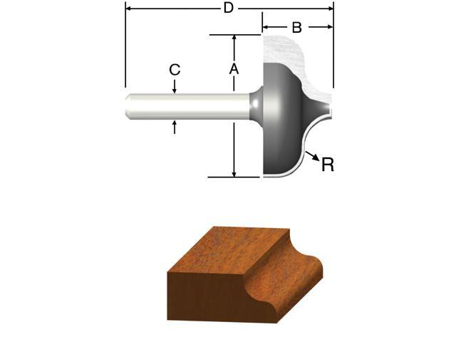 Vermont American 23127 Ogee Router Bit - Newegg.com