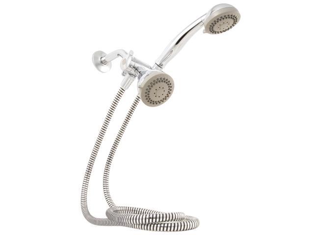 Plumb Craft Waxman 8662300 Shower & Bath Combo Kit Hand Held & Fixed ...