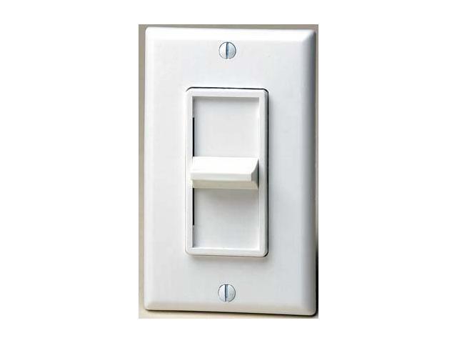 Leviton R52-06631-0LW White Residential Grade Incandescent SureSlide ...