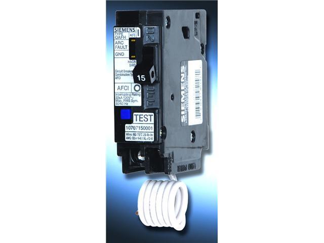 Siemens Q115AFC 115 Amp Combination Arc Fault Breaker - Newegg.com