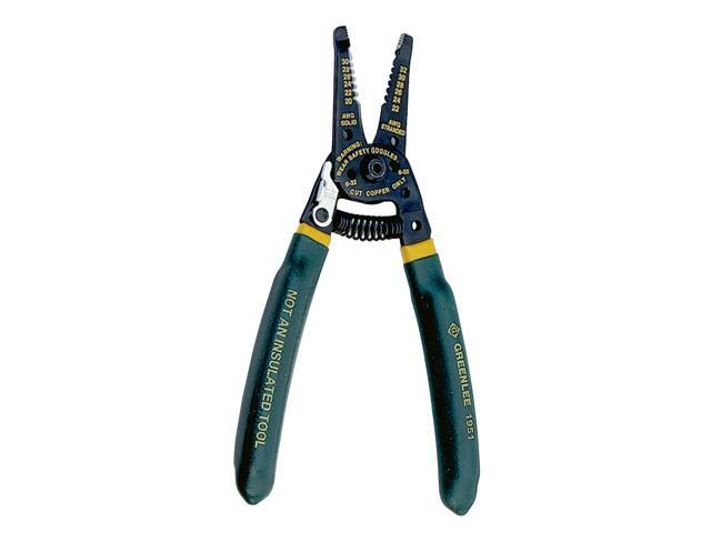 Greenlee Textron 1951 7-1/4" Professional Wire Strippers - Newegg.com