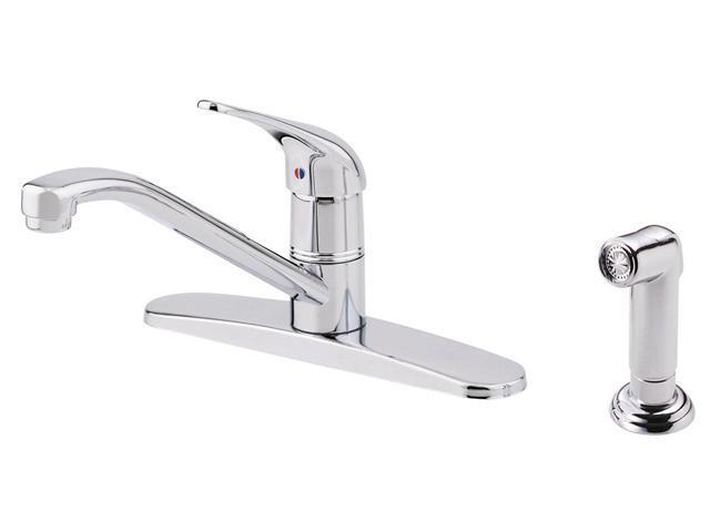 Danze D407012 Melrose Single Handle Kitchen Faucet - Chrome Finish ...