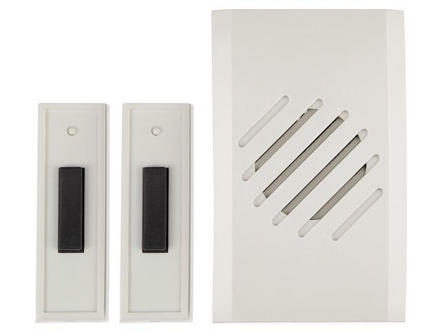 Carlon Lamson & Sessons RC3732D White Wireless Plug-In Doorbells ... Carlon Lamson & Sessons RC3732D White Wireless Plug-In Doorbells ...