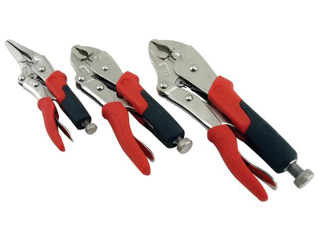 Great Neck 92047 3 Piece Locking Pliers Set - Newegg.com