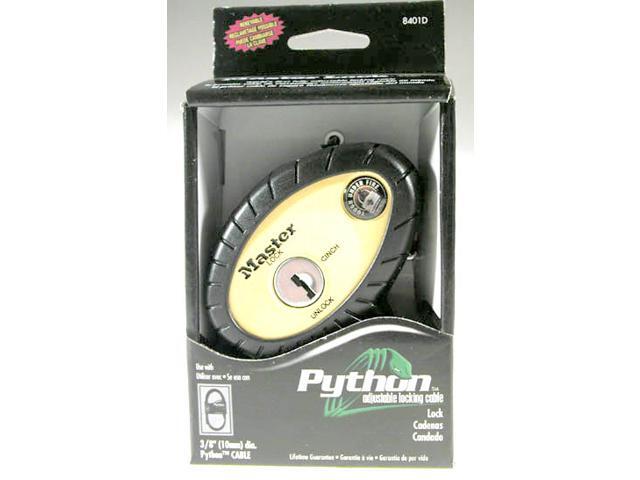 Master Lock 8402D Gray Python™ Adjustable Cable Lock - Newegg.com