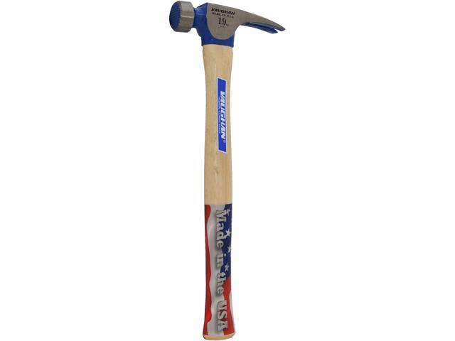 Vaughan CF2 19 Oz Milled Face Wood Handle California Framer Hammer ...