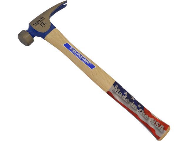 Vaughan CF2P 19 Oz 16" Smooth Face Wood Handle California Framer Hammer ...