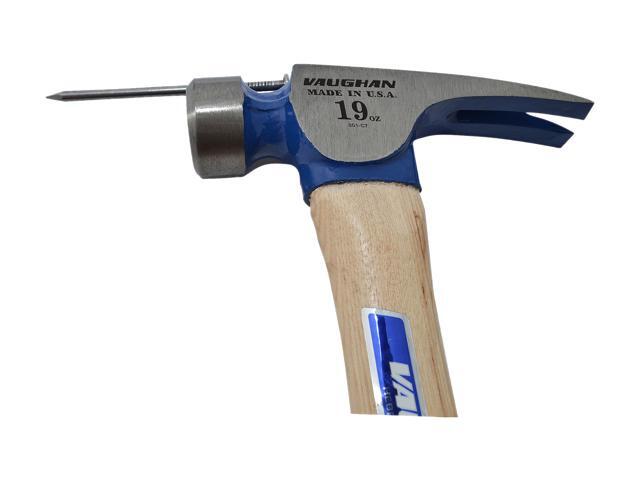 Vaughan CF2P 19 Oz 16" Smooth Face Wood Handle California Framer Hammer ...