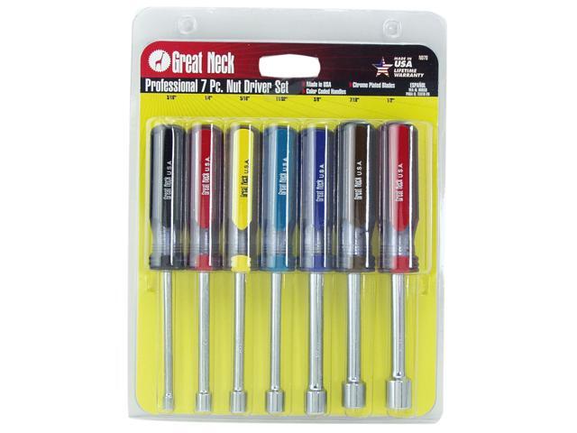 Great Neck ND70 7 Piece Set Nut Drivers - Newegg.com