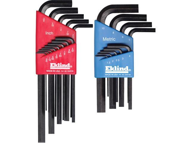 Eklind 10222 22-Piece SAE & Metric Hex Key Set - Newegg.com