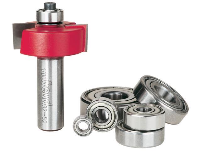 Freud 32-526 1-3/8" Rabbeting Straight Router Bits With Bearing Set ...