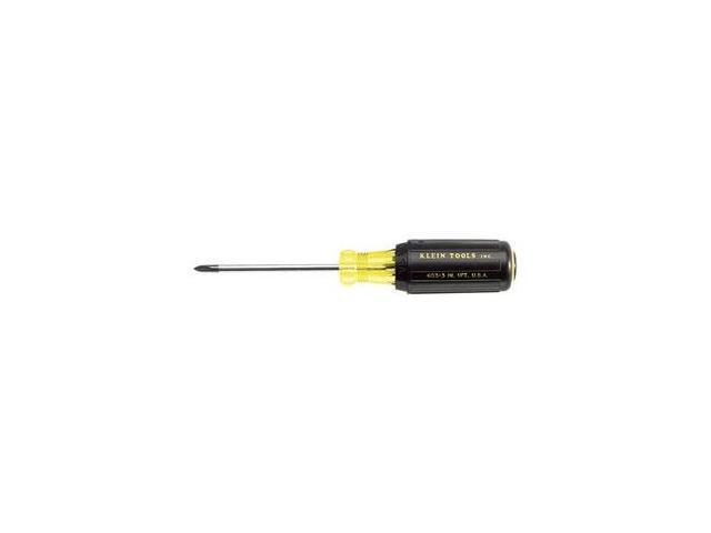 KLEIN TOOLS No. 2 Profilated® Philips Tip X 4" Round Shank Screwdriver ...