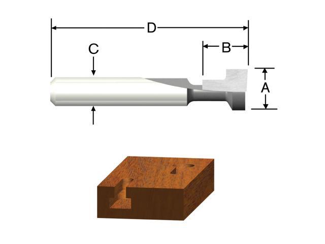 Vermont American 23116 Keyhole Routing Bit - Newegg.com