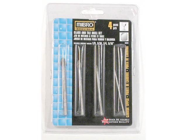 MIBRO 4 Piece Set Glass & Tile Drill Bits - Newegg.com