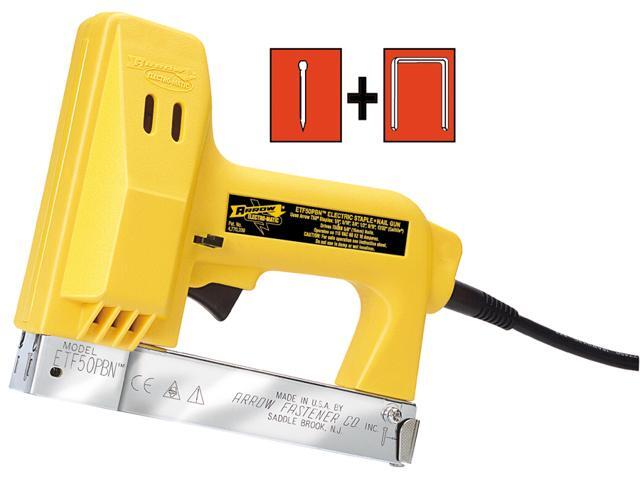 Arrow Fastener ETF50PBN Electro-Matic Staple Gun Tacker - Newegg.com