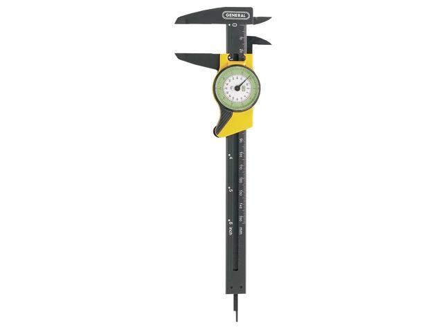 GENERAL TOOLS Plastic, Direct Reading Inch Dial Caliper - Newegg.com