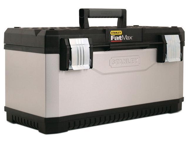 Stanley Fat Max 026180R 26" Gray FatMax® Metal & Plastic Tool Box ...