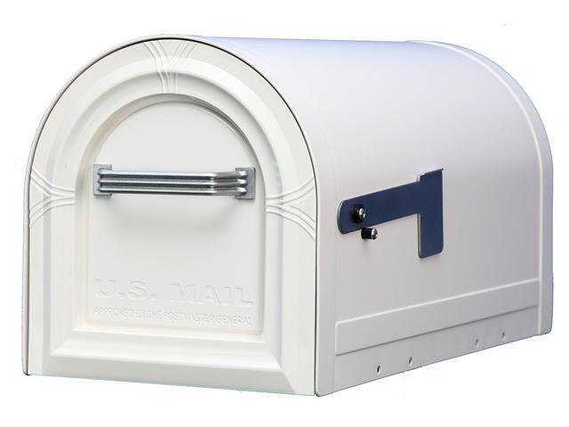 Solar Group WM16KW01 Large White Wyngate Rural Mailbox - Newegg.com