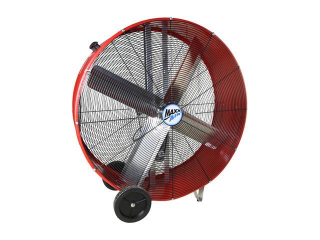 Ventamatic BF36BD RED 36-Inch 2-Speed Red High Velocity Belt Drive Drum ...
