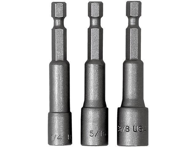 Vermont American 15118 3 Piece Magnetic Power Nutsetter Bit Set ...