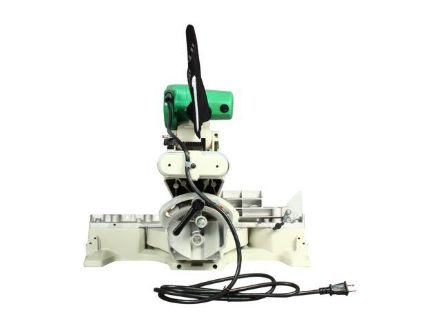 Hitachi C10FSB 10" Sliding Dual Compound Miter Saw - Newegg.com