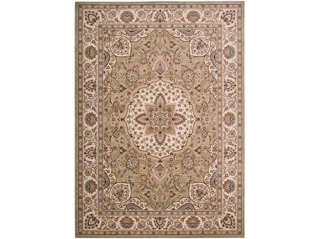 Shaw Living Arabesque Easton Area Rug Pale Leaf 3'6" x 5'6" 3K06702300 ...