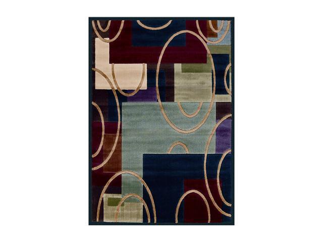 Shaw Living Impressions Elipse Area Rug Multi 5'5" x 7'8" 3V02301440 ...