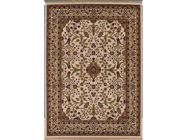 Shaw Living Kathy Ireland Home Gallery Garden Fantasy Area Rug Beige 6 ...