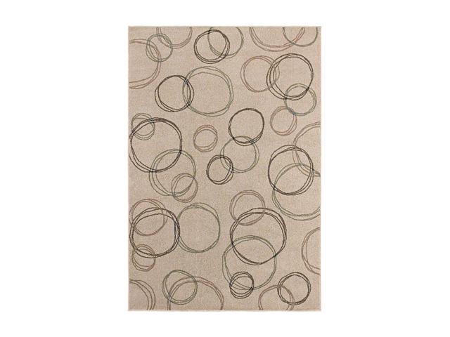 Shaw Living Concepts Ashford Park Area Rug Beige 5'3" x 7'10 ...