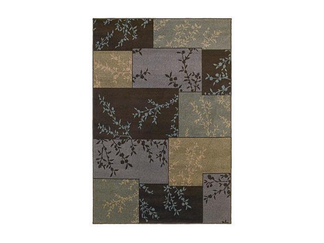 Shaw Living Concepts Primavera Area Rug Brown 7'9" x 10'10" 3V73312700 ...