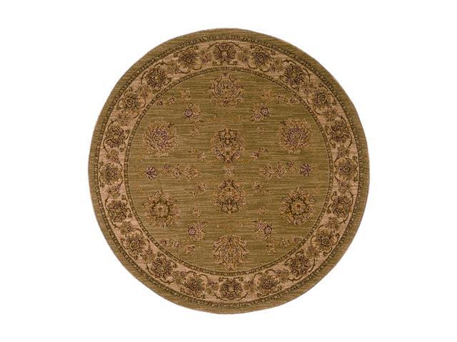 Shaw Living Antiquities Kashmar Area Rug Sage 5'4" Round 3X66274310 ...