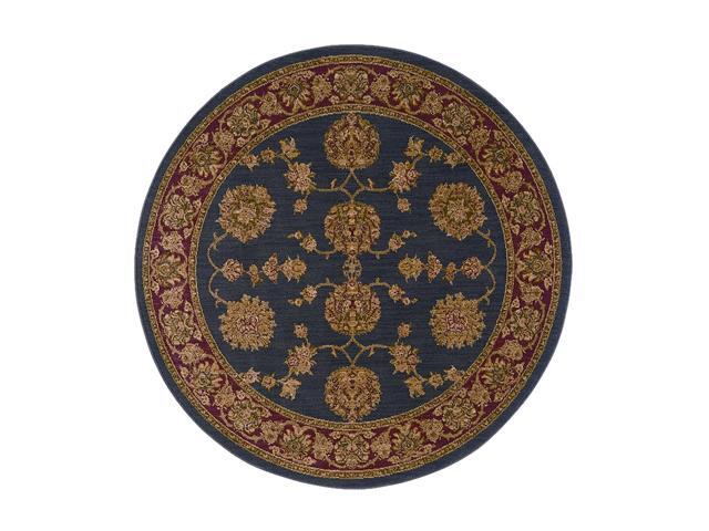 Shaw Living Antiquities Kashmar Area Rug Ebony 5'4" Round 3X66274500 ...