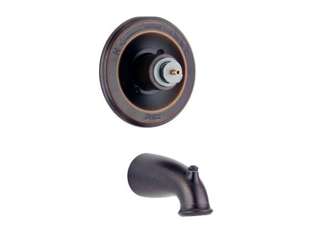 DELTA T14178-RBLHP Leland Monitor 14 Series Tub Trim Only - Less Handle ...