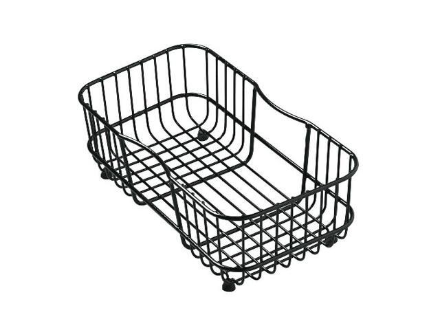 KOHLER K-6511-7 Lakefield Wire Rinse Basket, Black - Newegg.com