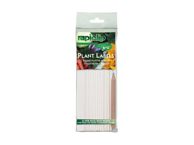 Luster Leaf Products 826 Luster Leaf Rapiclip Plant Labels with Pencil, Pack of 25 - Newegg.com