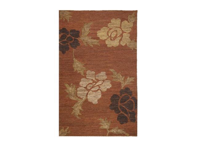 Jaipur Hula Salsa Area Rug Rust 3.6' x 5.6' HU11 (RRC021031-0012 ...