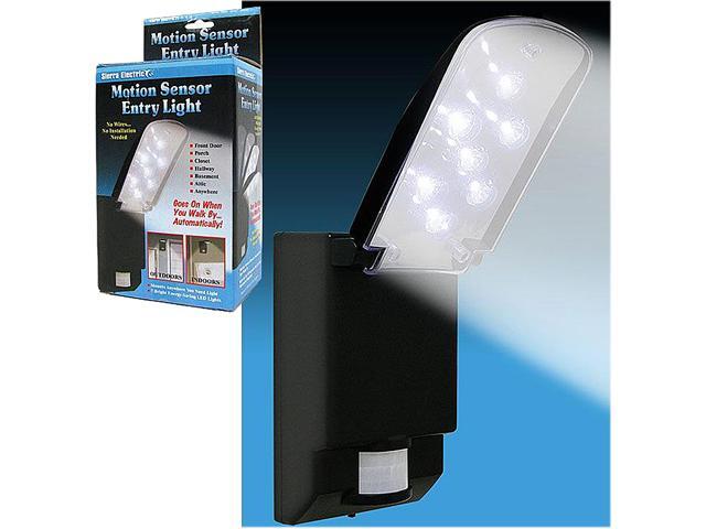 Refurbished: Trademark 82-5293 Bright 7 LED Motion Sensor Entry Light ...