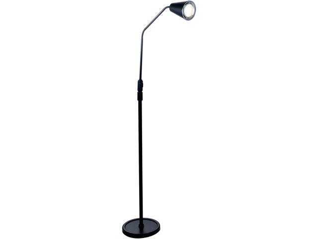 Lavish Home 5 Foot LED Flexible Adjustable Floor Lamp - Black - Newegg.com