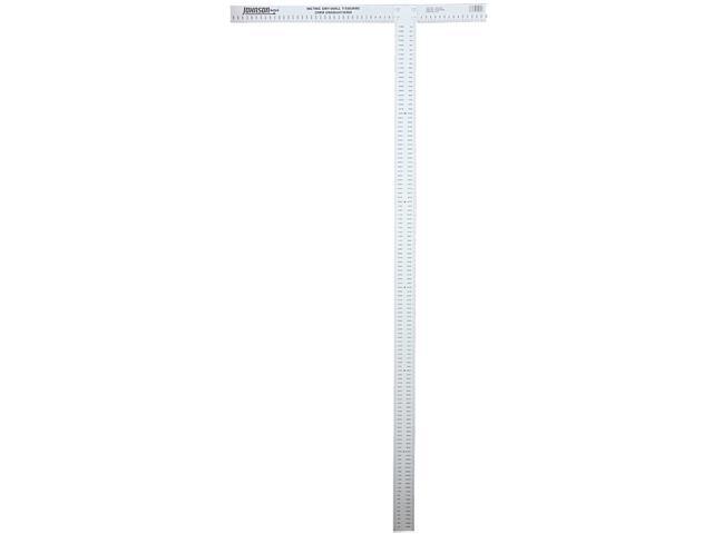 Johnson Level JTS1200 1200mm Aluminum Metric Drywall T-Square - Newegg.com