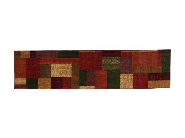 Mohawk Home New Wave Hue Multi 24"x96" Rug Multi Runners 11337 416 ...
