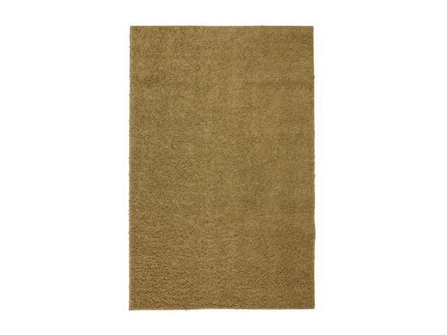 Mohawk Home Super Texture Shag Solid Shag Kingsgold 60"X96" Rug Brown 5 ...