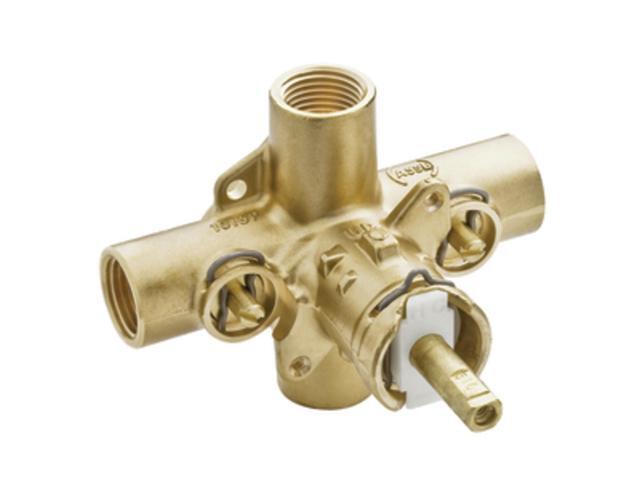MOEN 2590 M-Pact Posi-Temp 1/2" IPS connection includes stops - Newegg.com