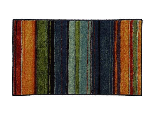 Mohawk Home New Wave Rainbow Multi Rug Blue Grey 21"X34" 10474 416 ...